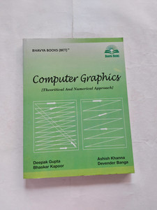 Computer Graphics (Theoritical And Numerical Approach) By Deepak Gupta ...