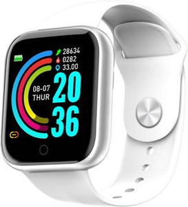 Uni Sparsh Y68 Macaron White Smartwatch Price in India - Buy Uni Sparsh ...