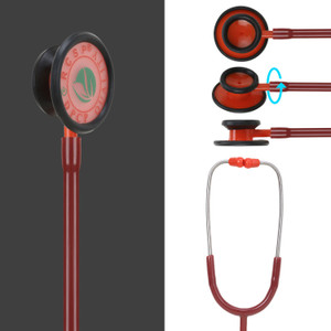 RCSP stethoscope for kids playing toys doctor ala plastic body clear ...