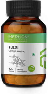 Merlion Naturals Tulsi Tablets (Basil) Ocimum sanctum, All Natural ...