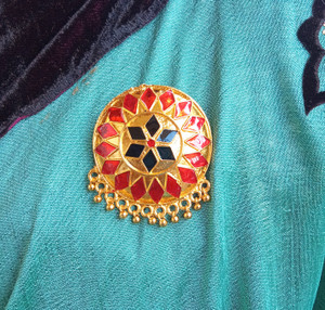 balaji gold assamese traditional japi design sarre pin Brooch Price in ...