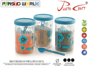 PLASTO CRAFT Plastic Grocery Container - 1500 ml Price in India - Buy ...