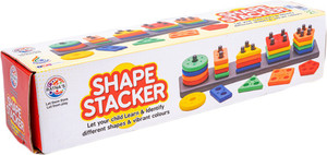 RATNA'S Educational Shape Stacker A perfect shape learner toy for kids ...