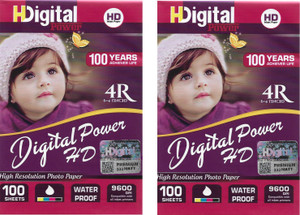 Flipkart.com | ghs digital power RC COATED PHOTO PAPER UNRULED 4R (4X6 ...