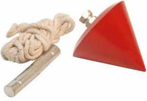 JMD Tools Heavy Plumbob with Steel Kada and Roop for Construction and ...