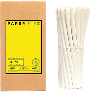 PAPER PIPE Straight Drinking Straw Price in India - Buy PAPER PIPE ...
