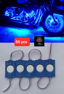 SAFETY ZONE 05 PCS BLUE ENGINE LIGHT FOR BIKE AND CAR Dash Light Car ...