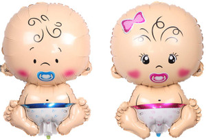 Flipkart.com | Party Pack Printed 22 Inch Baby Boy / Girl Face Shape ...