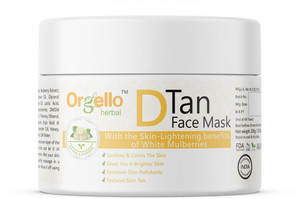 orgello D-Tan Face Mask For Glowing Skin For Men Women - Price in India ...