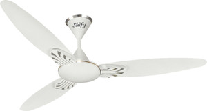 SHIFY ACPL48CDF_Pearl White 1200 mm 3 Blade Ceiling Fan Price in India ...