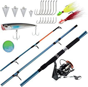 umapriya Fishing Rod3 Fishing Rod ( Full Set) Black Fishing Rod Price ...