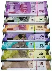 NDS DUMMY CURRENCY NOTE EACH 20 MONEY Gag Toy Price in India - Buy NDS ...