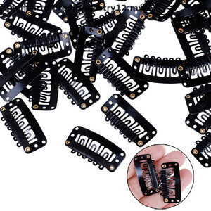 AKADO Steel hair toupee clips hair extension snap clips wig attachment ...