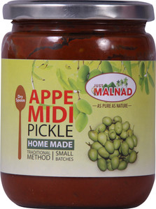 JUST MALNAD APPEMIDI MANGO PICKLE HOME MADE (100% NATURAL, NO ...