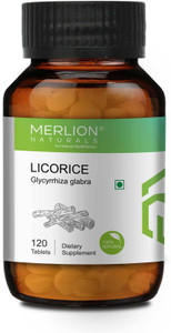 Merlion Naturals Licorice Tablets, Glycyrrhiza glabra, All Natural ...