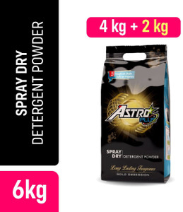 ASTRO PLUS+ DP_4KG_2KG Detergent Powder 6 kg Price in India - Buy ASTRO ...