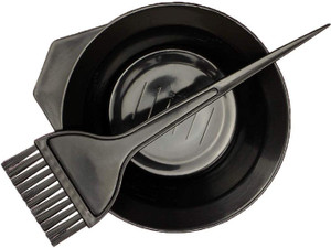 STAMIO Hair Coloring Dyeing Kit - Plastic (1 Mixing Bowl, 1 Brush ...