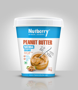 Nutberry Peanut Butter Creamy Natural 1 kg Price in India - Buy ...