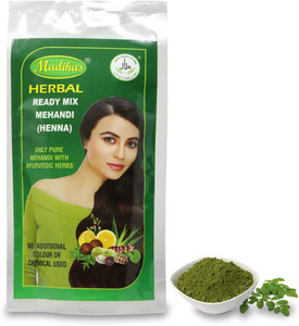 MADIHA’S Ready Mix Hair Mehandi (150gm each) Natural Mehendi Price in ...