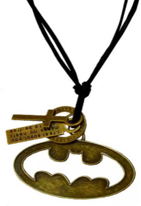 NNPRO Batman Inspired Locket With Adjustable Leather For Men & Women ...