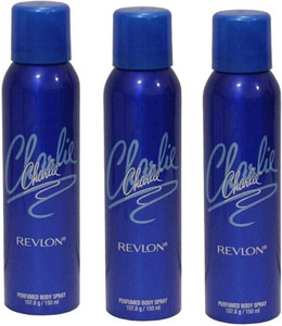 Buy CHARLIE BLUE PERFUMED BODY SPRAY -PACK OF 3 Perfume - 450 ml Online ...