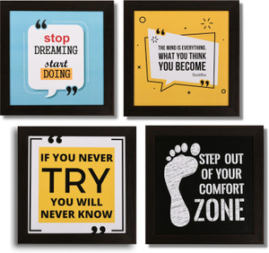 Wall Hanging Motivational Frames, Frame with Quotes for Wall for ...
