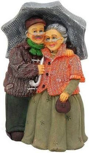 Aaina creations Poly Resin Dada Dadi Couple Figurine Idol for Gift ...