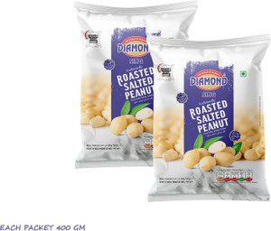 DIAMOND SING VACUUM SALTED PEANUTS 400 GM (Pack Of 2) Price in India ...