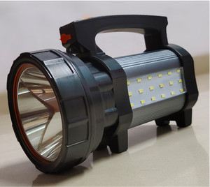 shoptric 120W LED Aluminum Body Torch Light 2000 Meter Long Range Laser ...