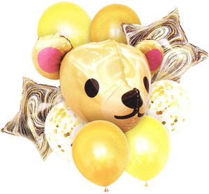 Flipkart.com | PARTY MANAO Solid 4D TEDDY SET FOR BIRTHDAY ,WEDDING ...