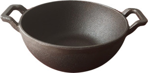 GREAT INDIAN KITCHEN CAST IRON DEEP KADAI Induction Bottom Cookware Set ...