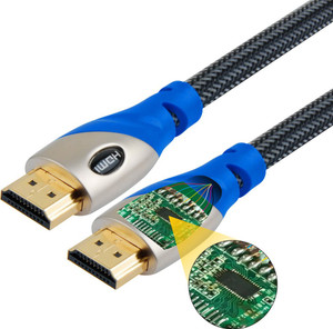 MX HDMI Cable 1.5 m HDMI 2.0V MALE TO MALE ACTIVE CABLE WITH BUILT IN ...