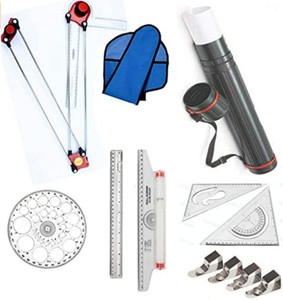 Book birds Mini Drafter.Combo setsquare. Procircle. Chart Box Rolling ...