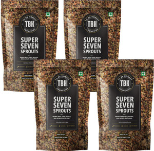 To Be Honest Super 7 Sprout with Moong, Moth, Lobia, Masoor, Ragi, Alfa ...