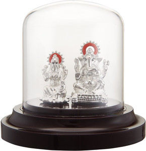 SILVERSPOT JEWEL 999 Pure Silver Beautiful Vishnu and Laxmi with ...