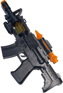 Real Toys Battery operated gun with light and sound Guns & Darts ...