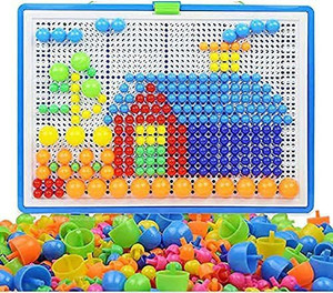 FIONATECH Pin pad Block Toys For Kids Colorful Nails Attractive ...