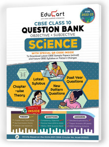 Educart CBSE Class 10 Science Question Bank For 2022-23 (OLD): Buy ...
