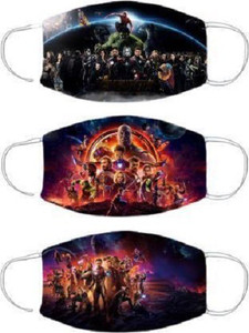 ELEGANT FOX Avengers Endgame 2019 Reusable WASHABLE COTTON CLOTHS 2 ...