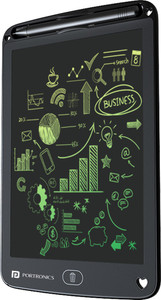 Portronics Ruffpad 12M Re-Writable LCD 12 x 12 inch Graphics Tablet ...