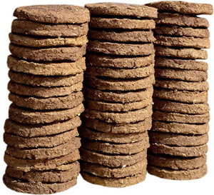 GMS Organic & Pure Cow Dung Cake Gobar ke Kande/Upla for Pooja, Hawan ...