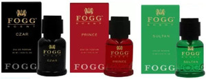 FOGG PRINCE + SULTAN+CZAR EACH 30 ML PACK OF 3 Perfume Body Spray - For ...