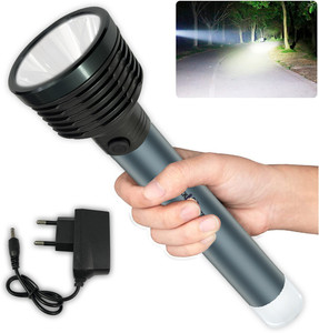 Pick Ur Needs Rechargeable Torch Search Light LED Long Range Flashlight ...
