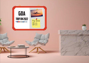 Sunway Display System NON MAGNETIC board 2*2 feet, ORANGE Aluminium ...