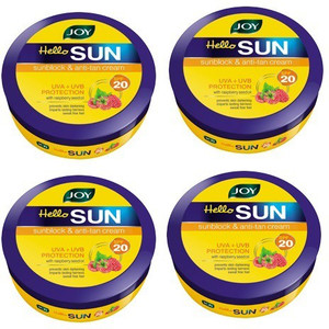 Joy Sunscreen - SPF 50 Hello SUN Sunblock & Anti-Tan Cream SPF 20 (50g ...