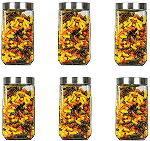 Urva Fashion Glass Grocery Container - 1000 Price in India - Buy Urva ...