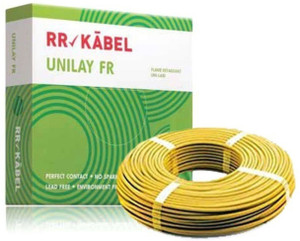 RR KABEL HR FR PVC 1.5 sq/mm Yellow 90 m Wire Price in India - Buy RR ...
