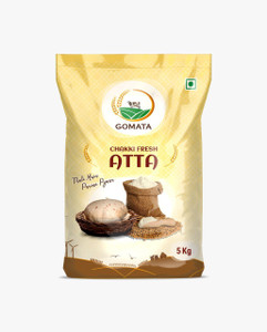 Gomata Chakki Fresh Atta 5 kg Price in India - Buy Gomata Chakki Fresh ...