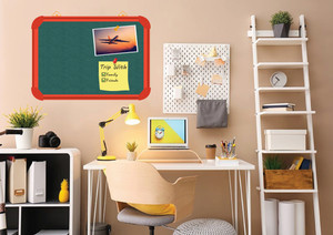 Sunway Display System Pin-up board 3*2 feet,ORANGE ALLUMINIUM FRAME ...