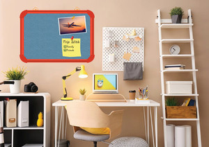 Sunway Display System Pin-up board 3*2 feet, ORANGE ALLUMINIUM FRAME ...